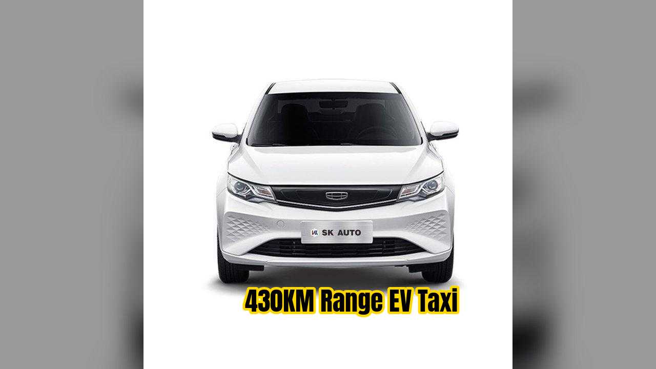 Voiture de taxi d'occasion Geely Emgrand EV Pro, portée de 430 km